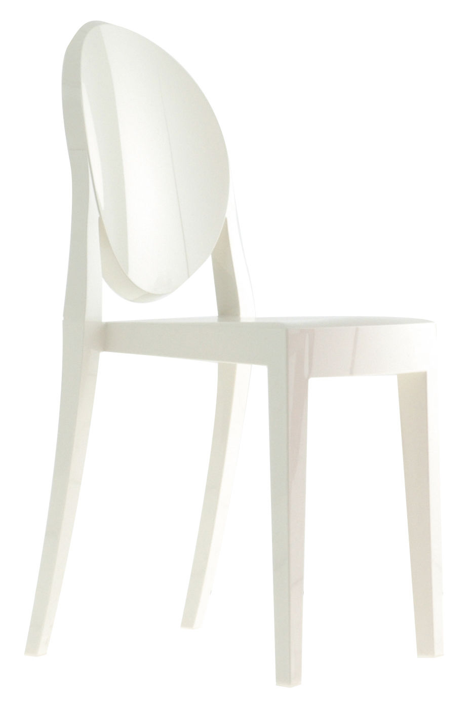 Chaise empilable Victoria Ghost - Lot de 4 Design bleu clair Philippe ...